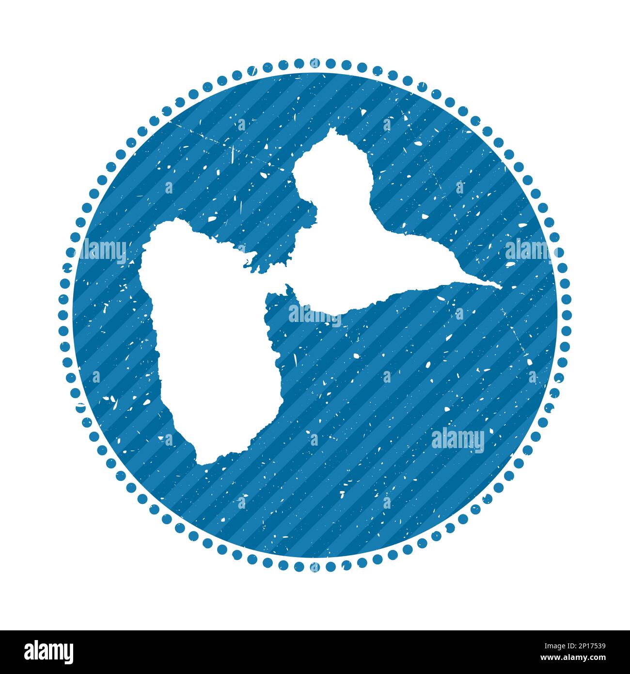 Grande terre vector map Stock Vector Images - Alamy