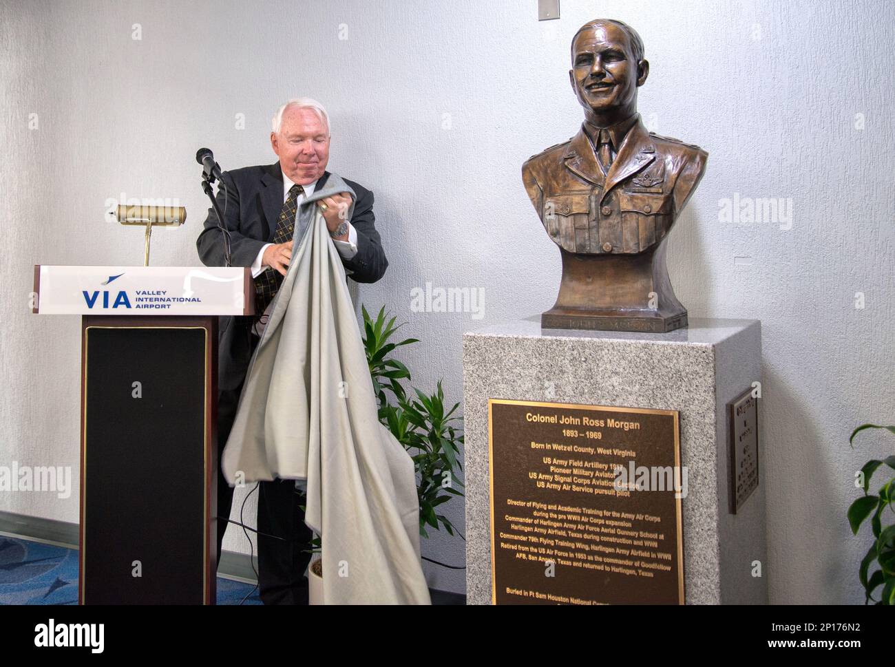 In this photo taken Saturday June 18, 2016, Col. John R. Morgan’s son ...