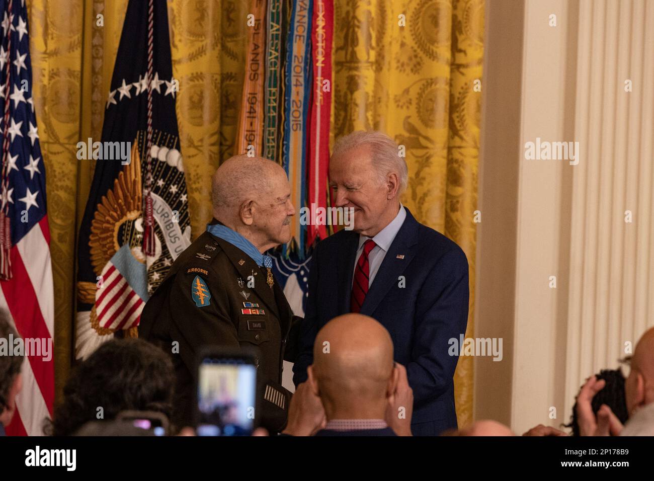 Washington, D.C. - March 3, 2023: President Joe Biden awarded the Medal ...