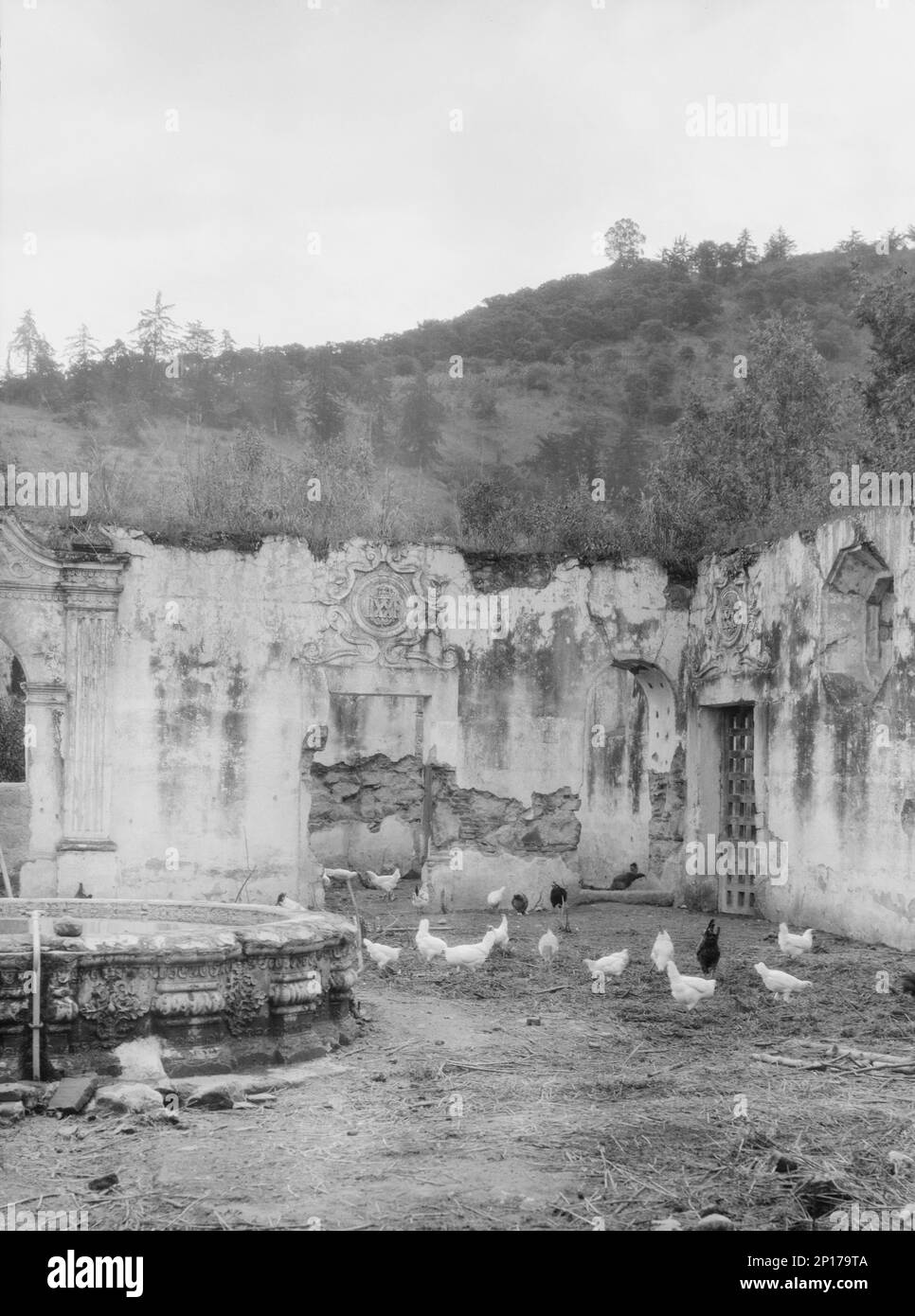 Travel views of Cuba and Guatemala, between 1899 and 1926. Ruined ...