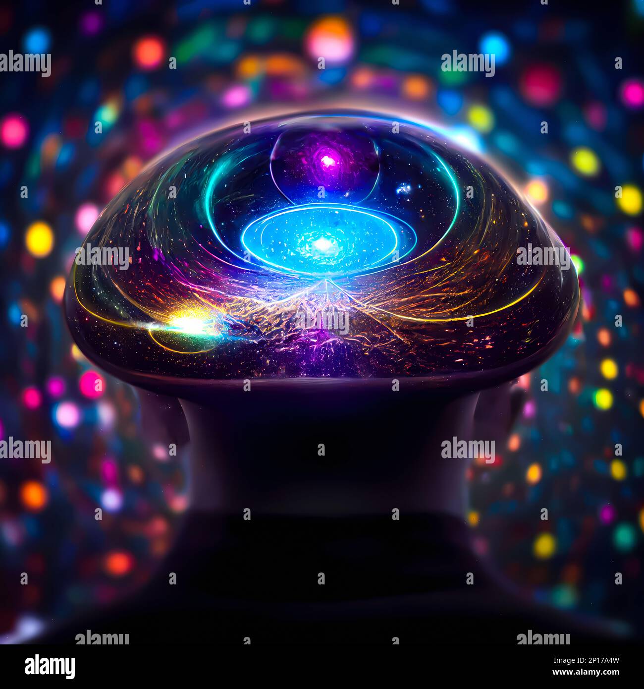Human Mind Under The Influence Of Psychedelics Is Taking A Consciousness Journey Dmt Or Lsd