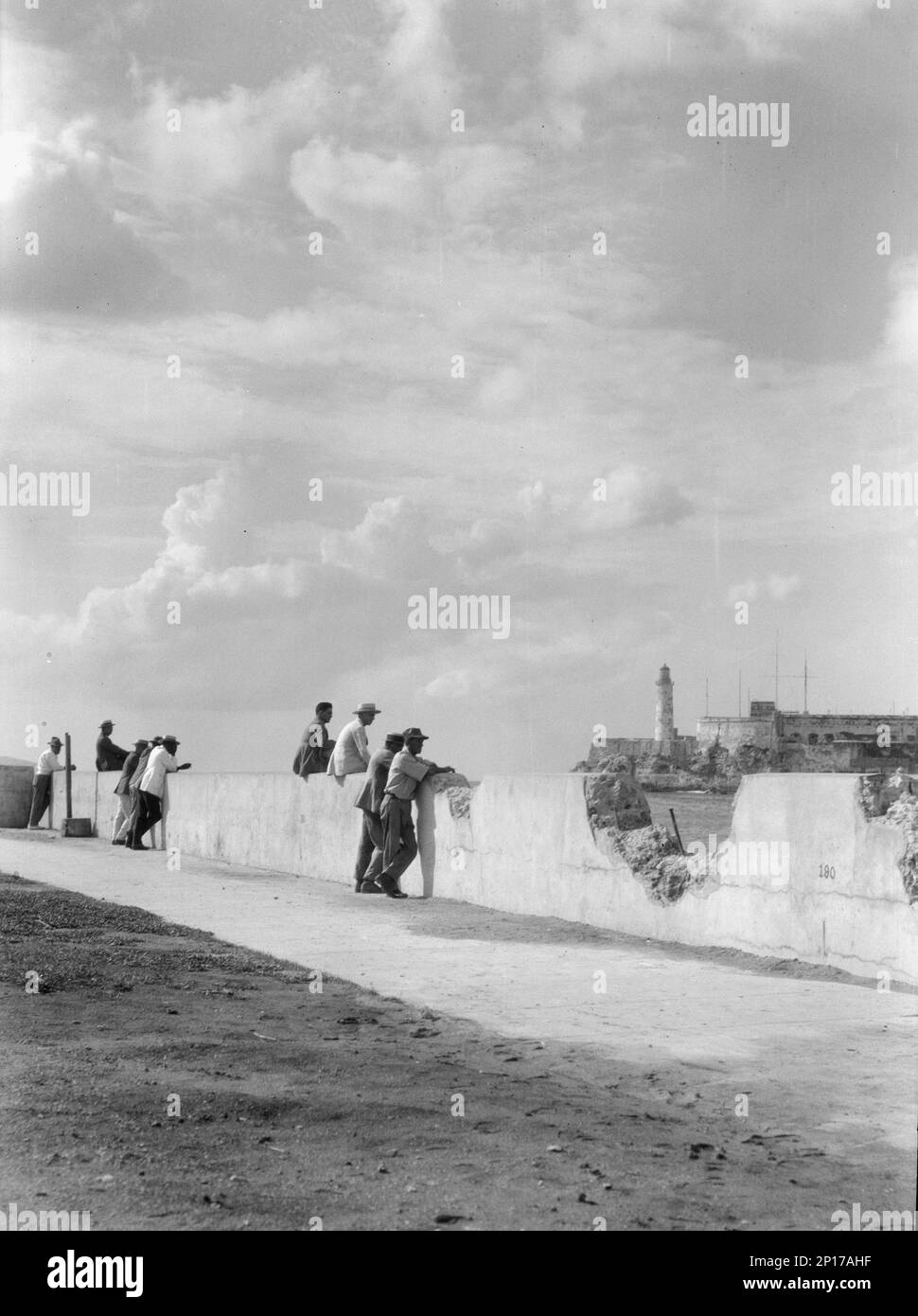Travel views of Cuba and Guatemala, between 1899 and 1926. Men on the ...