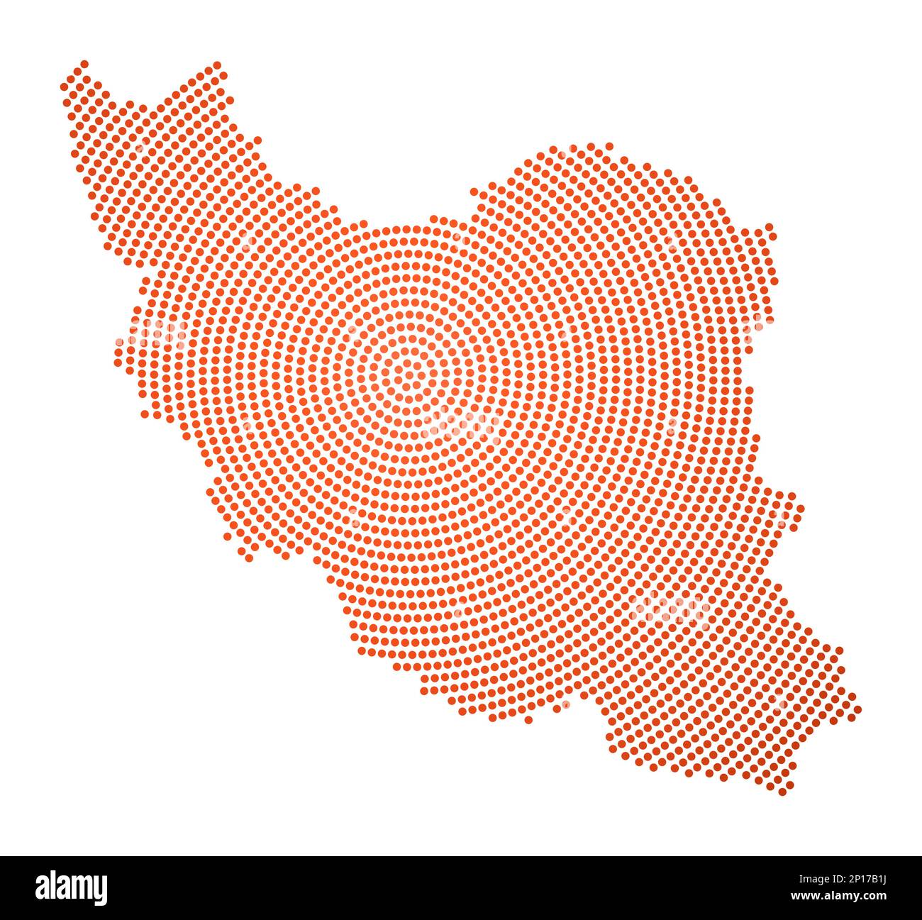 Iran map vector hi-res stock photography and images - Alamy