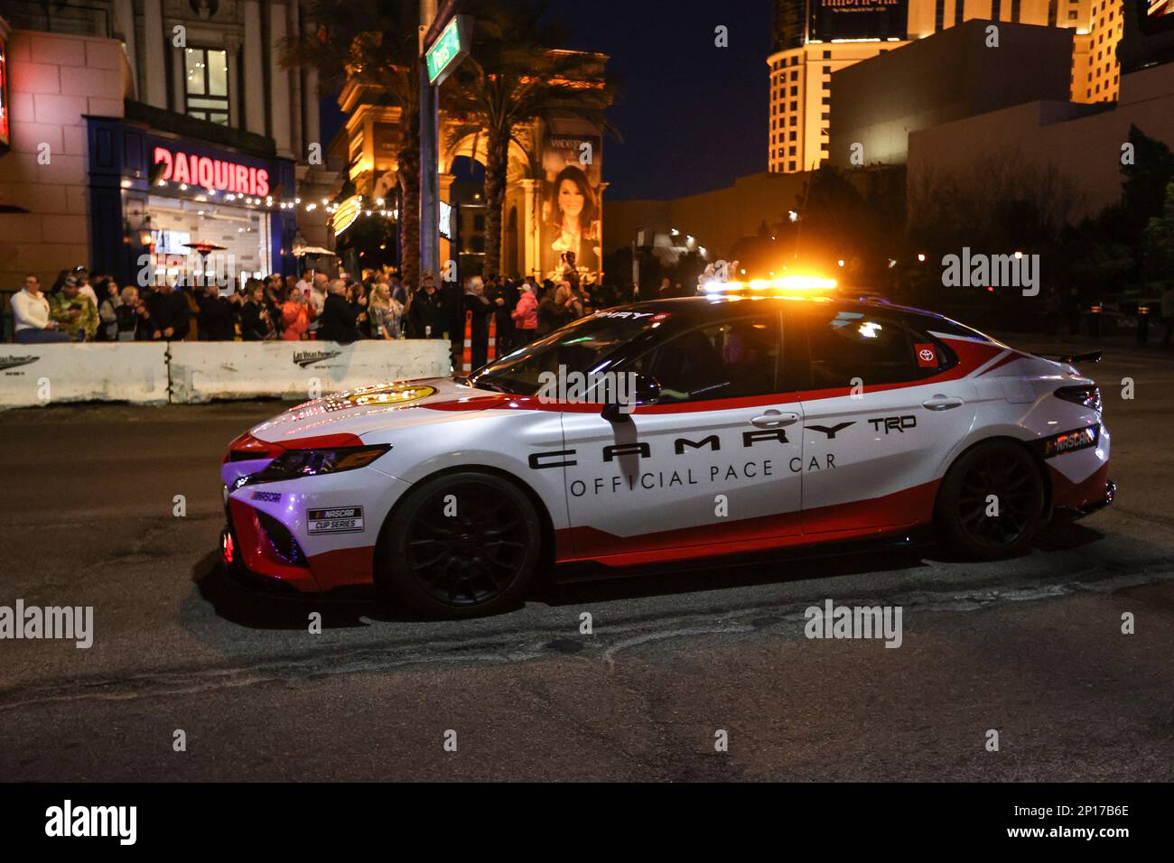 LAS VEGAS, NV - MARCH 02: The official pace car (Toyota Camry) driven ...