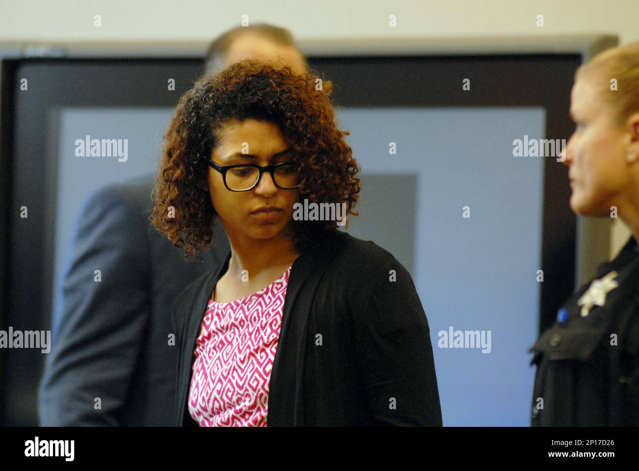 Sarah Ferguson appears at the Oneida County Courthouse Wednesday, June ...
