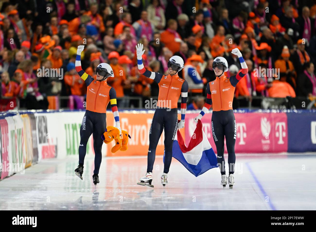 HERENVEEN - Patrick Roest, Beau Snellink, Marcel Bosker, Chris Huizinga ...