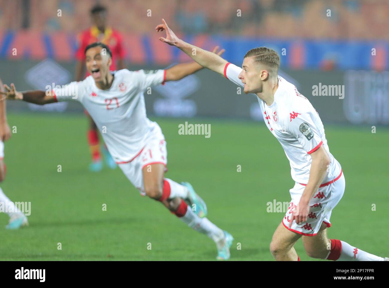 Egypt, Cairo 03 March 2023 - Brighton & Hove Albion F.C. player Samy Chouchane of Tunisia ...