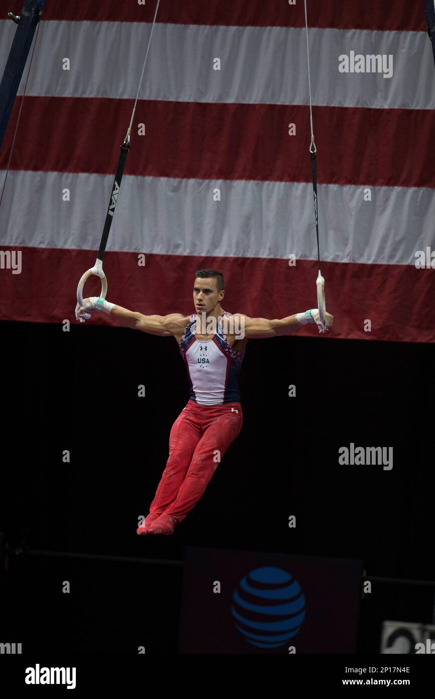 June 25, 2016: Jacob Dalton competes on the second day of the 2016 U.S ...