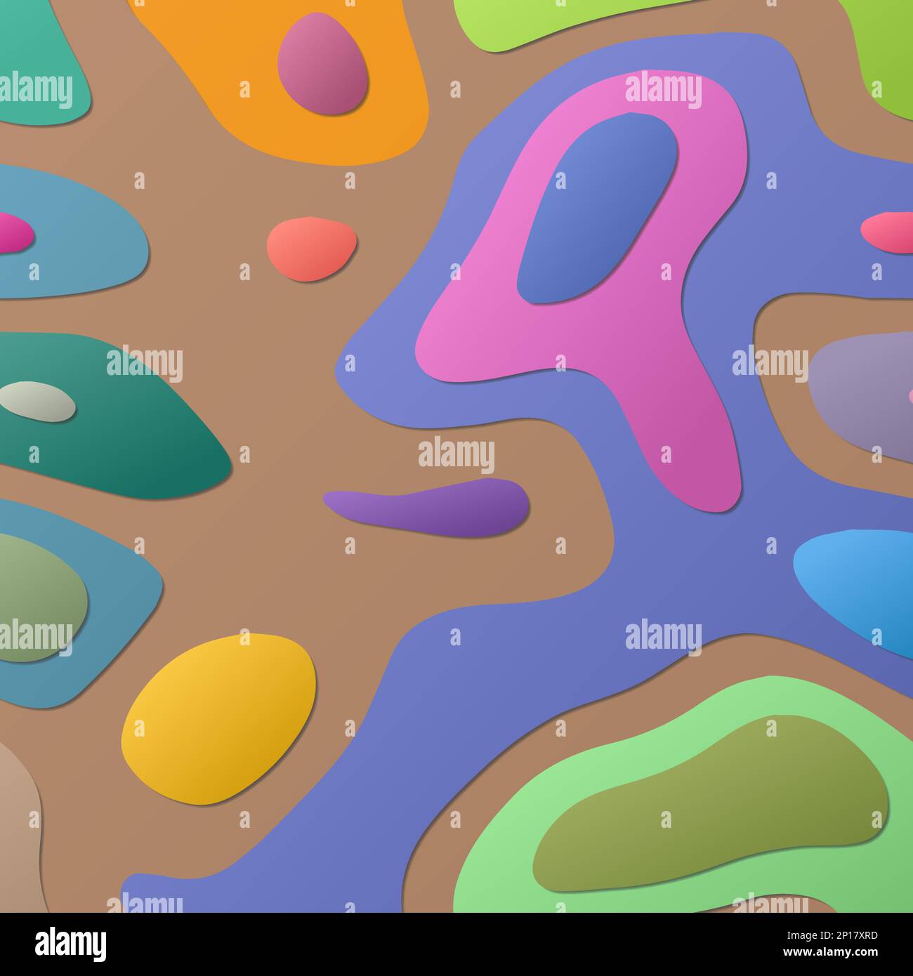 Abstract layers geometry depth Stock Vector Images - Alamy