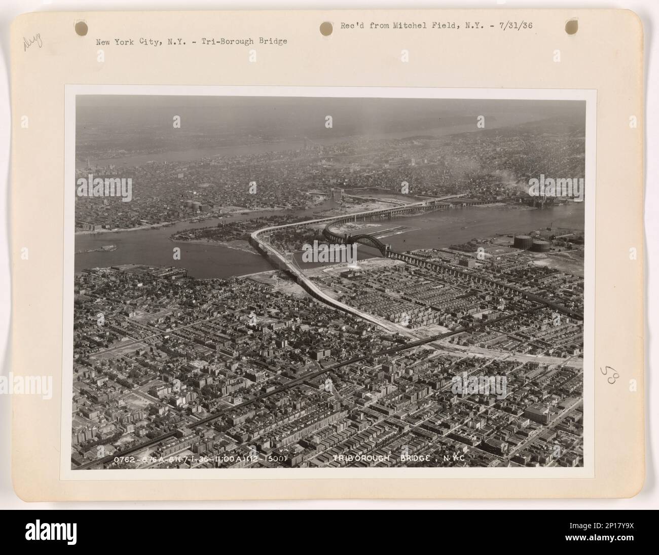 New York - New York City, Aerial Photograph Stock Photo - Alamy