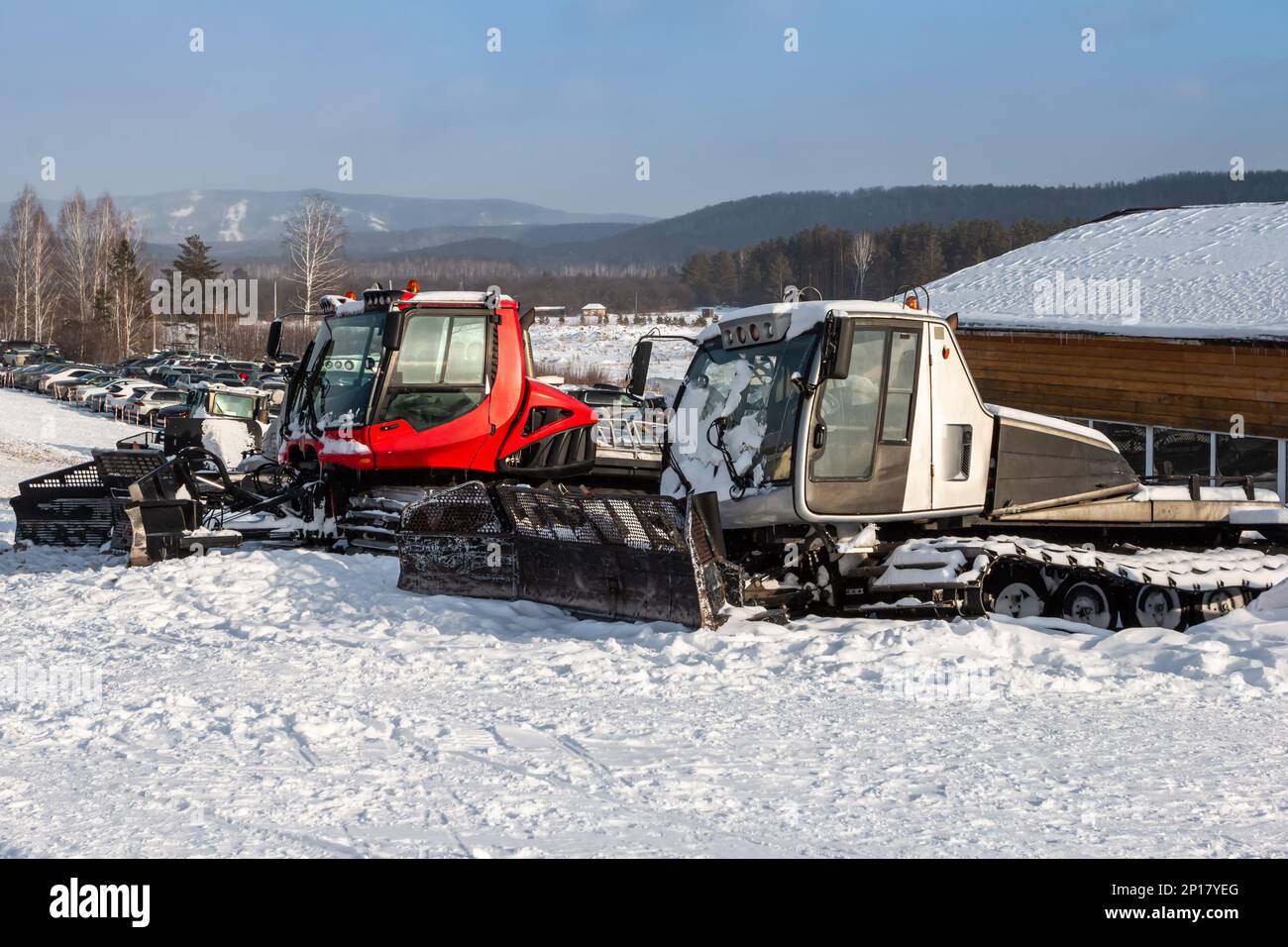 Snowcat village hi-res stock photography and images - Alamy