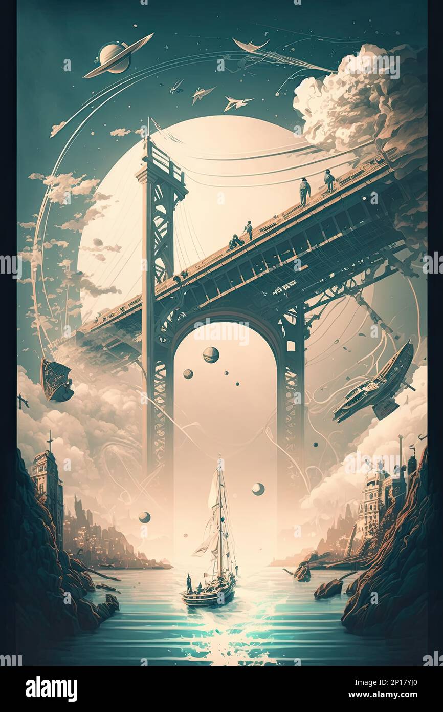 Utopia painting hi-res stock photography and images - Alamy