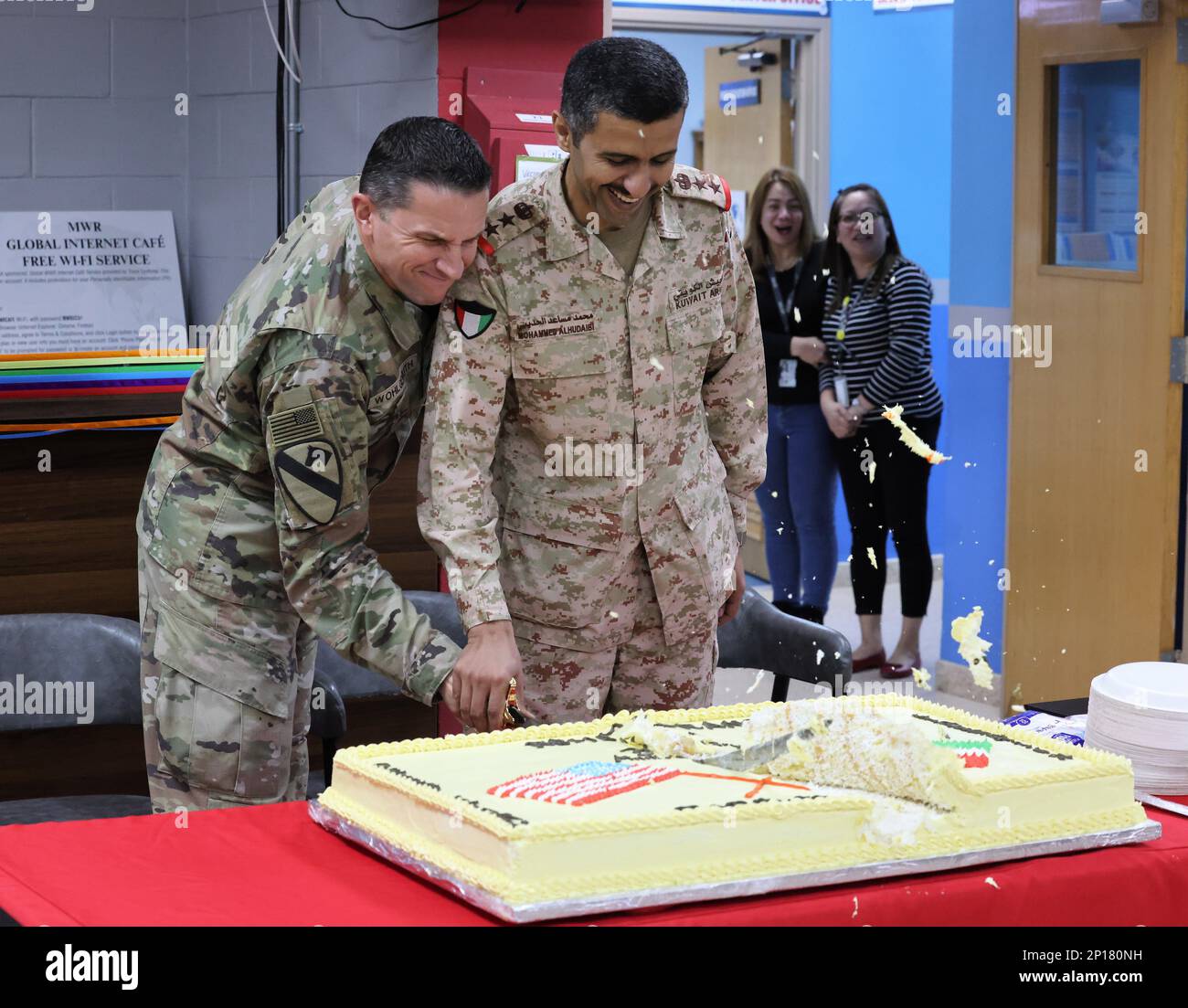 To commemorate the 32nd anniversary of the Liberation of Kuwait and ...