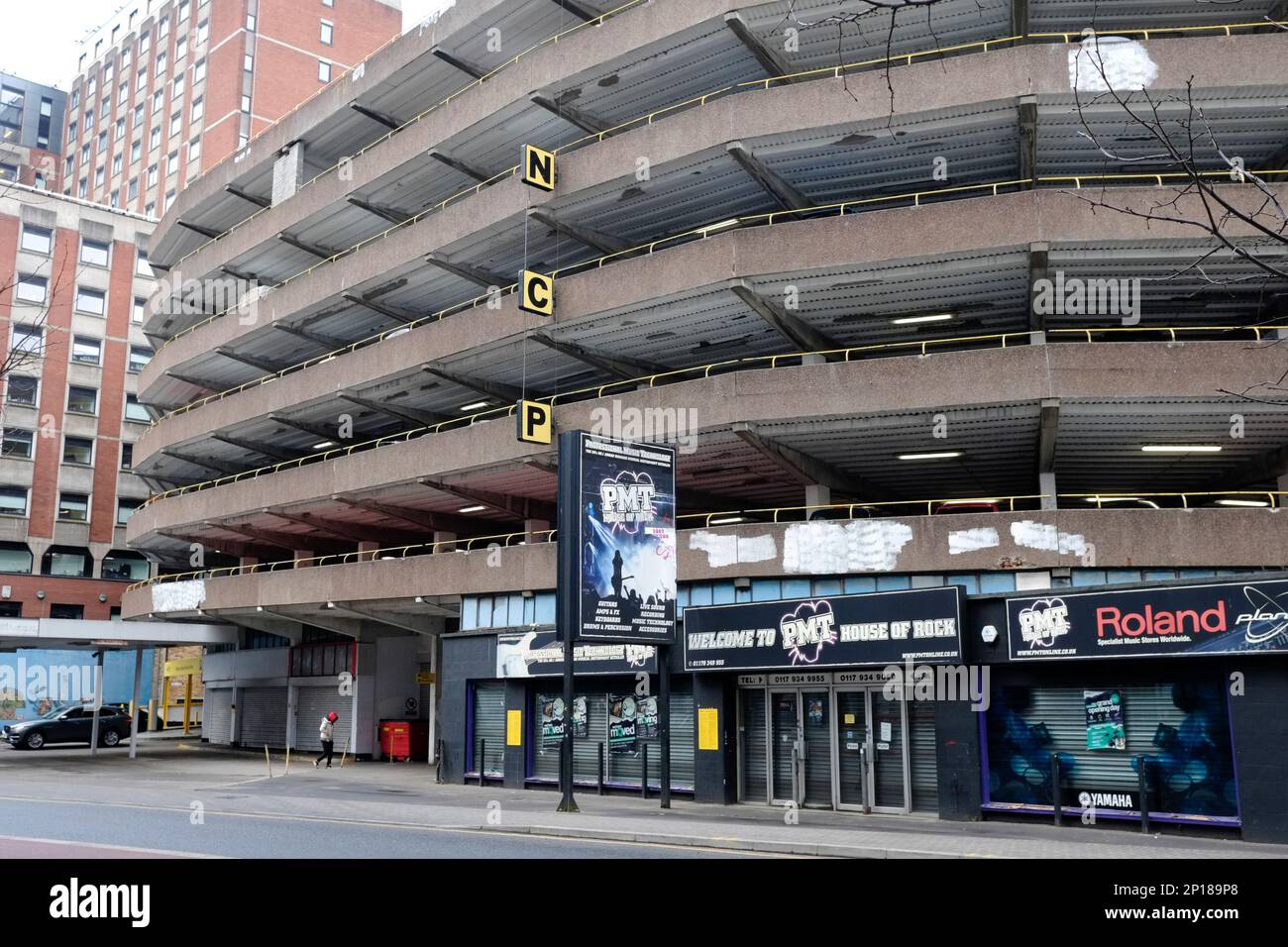 Rupert St Multi storey car park run by NCP in Bristol. the first ...