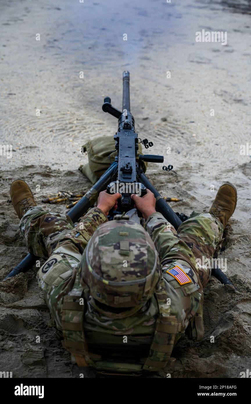 A U.S. Army National Guard Soldier with New Jersey's B Troop, 1st ...