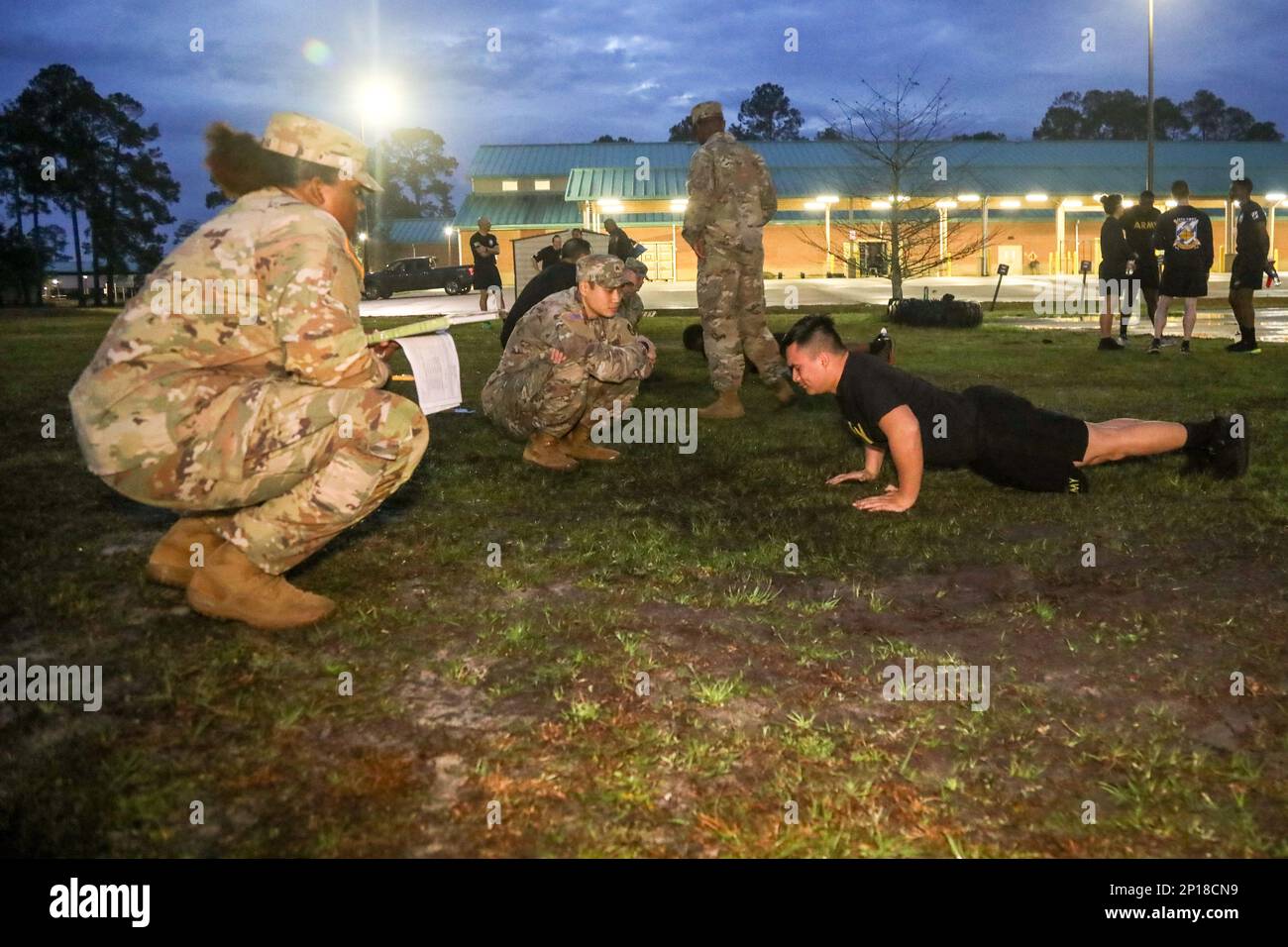 U.S. Army Sgt. Kevin Izquierdo, assigned to the 14th Field Hospital ...