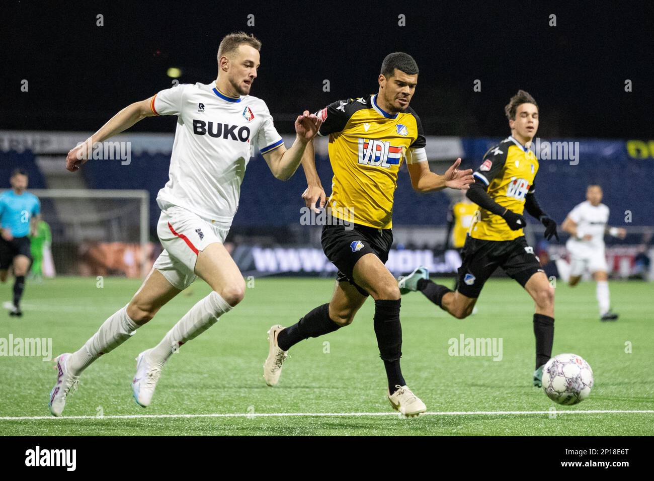 VELSEN, 03-03-2023, Buko Stadion. Dutch Football, Keuken Kampioen Divisie, season 2022/2023 ...