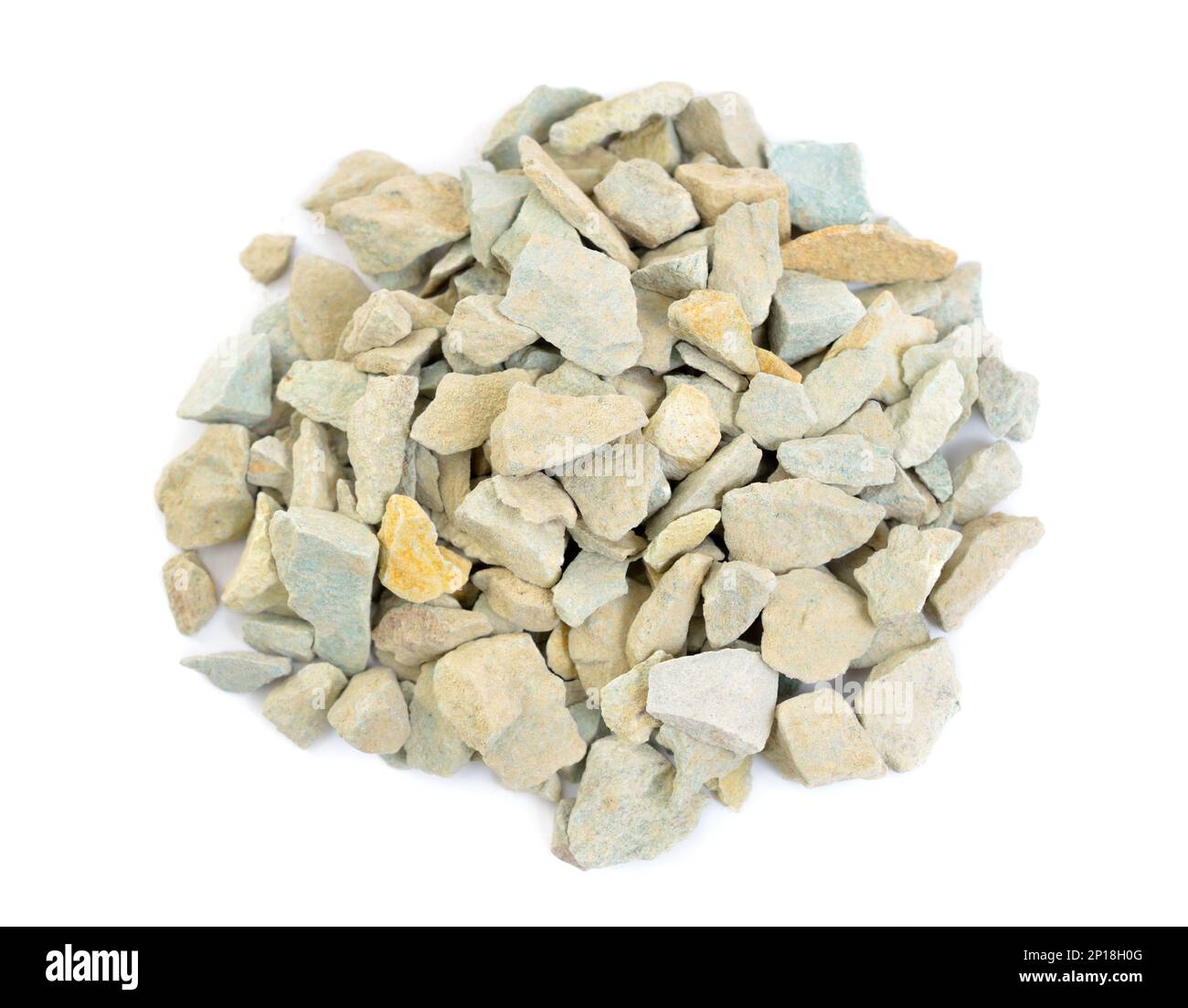 Natural Zeolite mineral Rocks. Isolated on white background Stock Photo ...