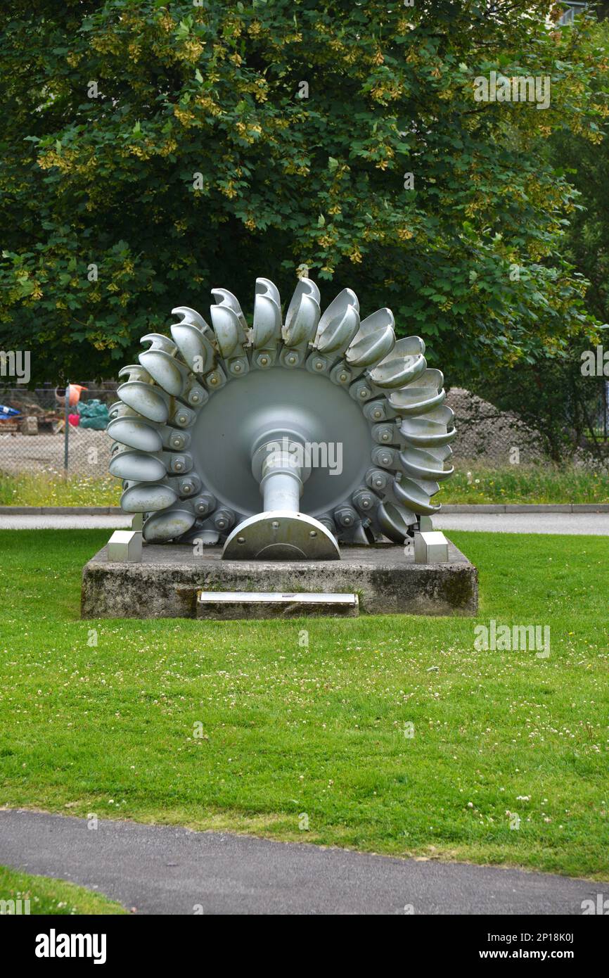 Pelton wheel turbine hi-res stock photography and images - Alamy