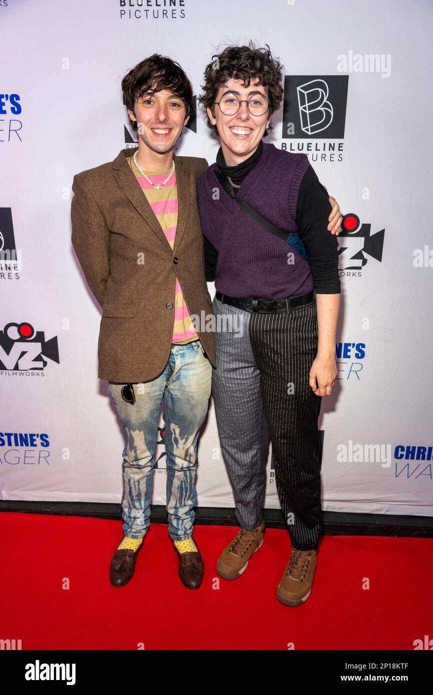 Los Angeles, USA. 02nd Mar, 2023. Actor Doug Haley with EM Kueppers ...