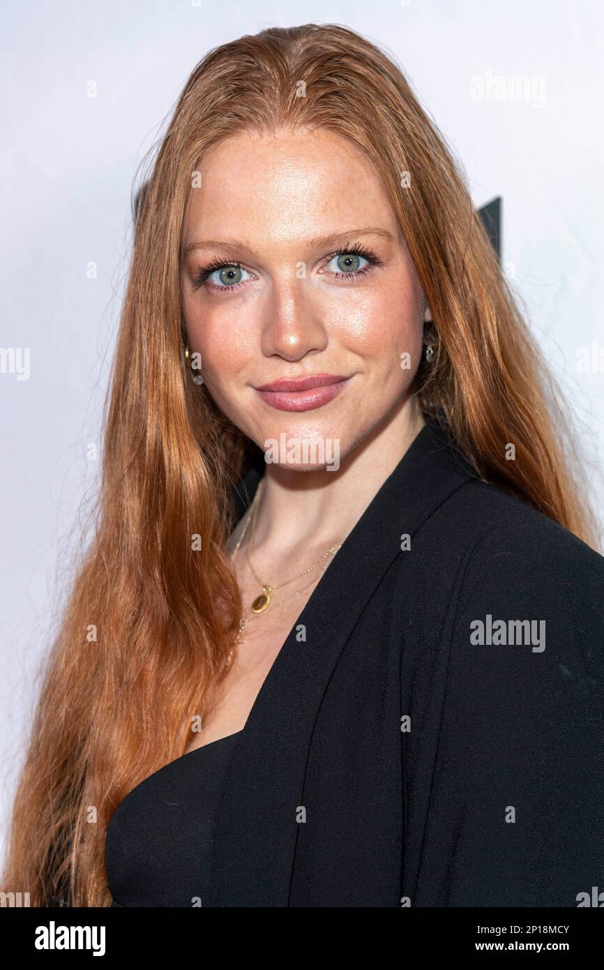 Los Angeles, USA. 02nd Mar, 2023. Actor Cassidy Baldwin attends "Christine's Wager" Los Angeles ...