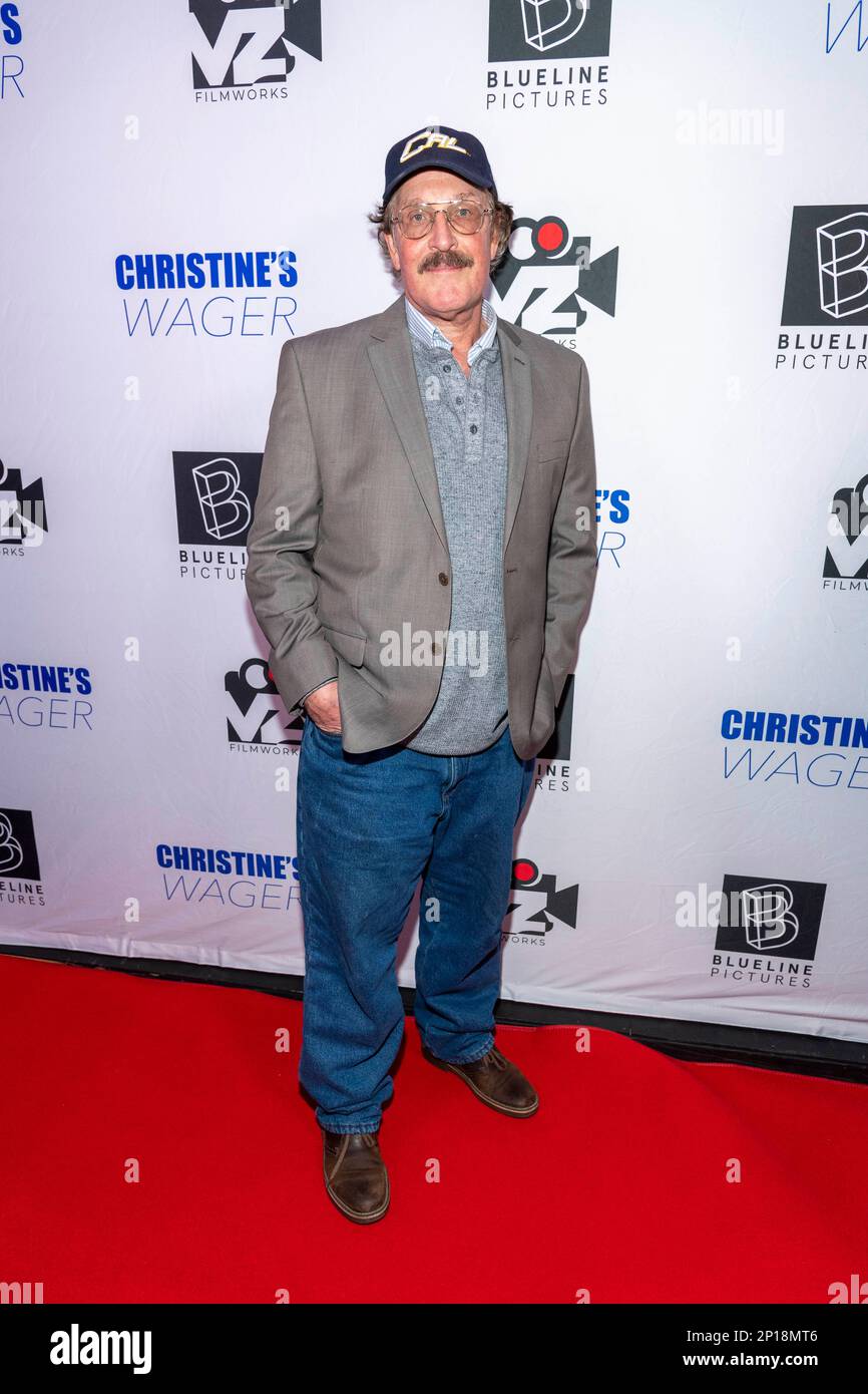 Los Angeles, USA. 02nd Mar, 2023. Producer Michael Mandaville attends "Christine's Wager" Los ...