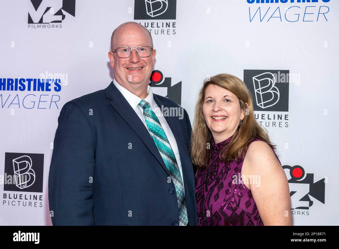 Los Angeles, USA. 02nd Mar, 2023. Producers Wally Veazie, Producer Pam ...