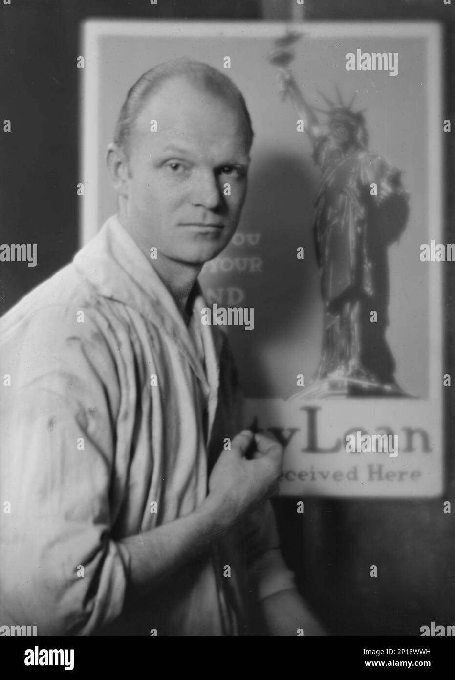 Mr. Treedlar sic, portrait photograph, 1918 Feb. 11. Photo shows ...