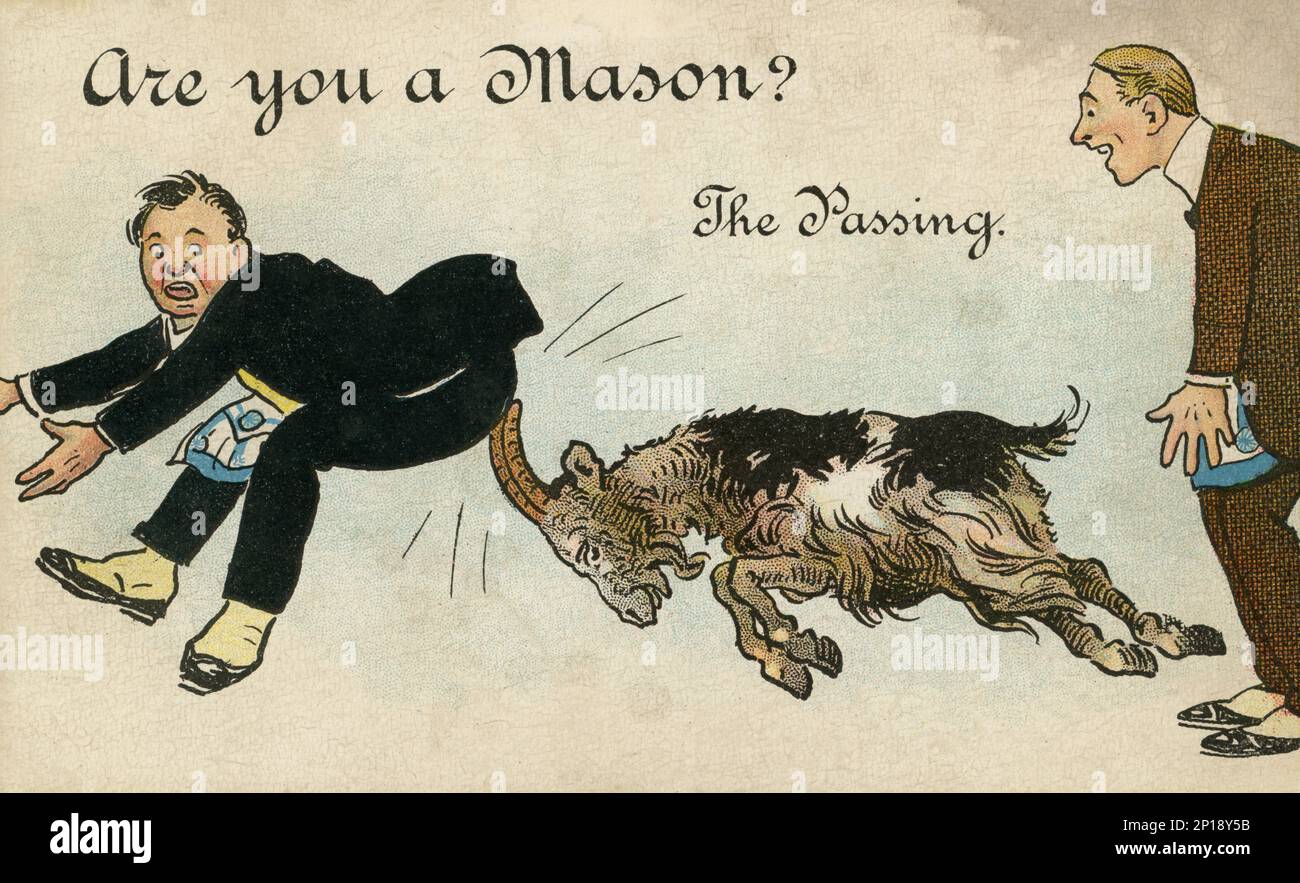 Masonic postcard hi-res stock photography and images - Alamy