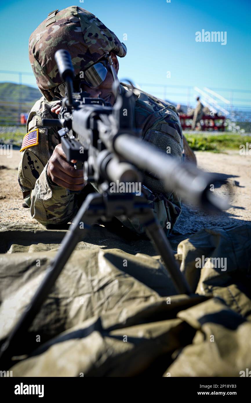 A U.S. Army Reserve Soldier assigned to the 335th Signal Command ...