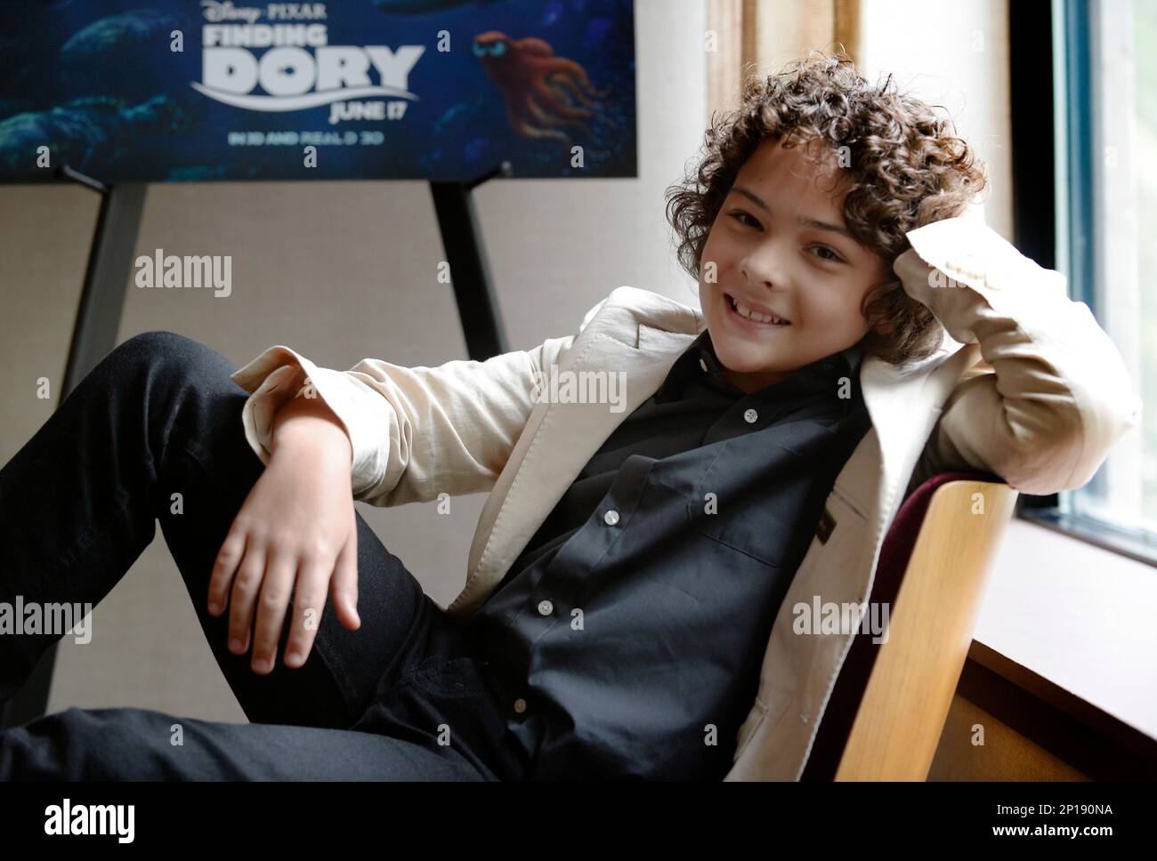 In this June 14, 2016 photo, Hayden Rolence, 12, poses for a photo in ...