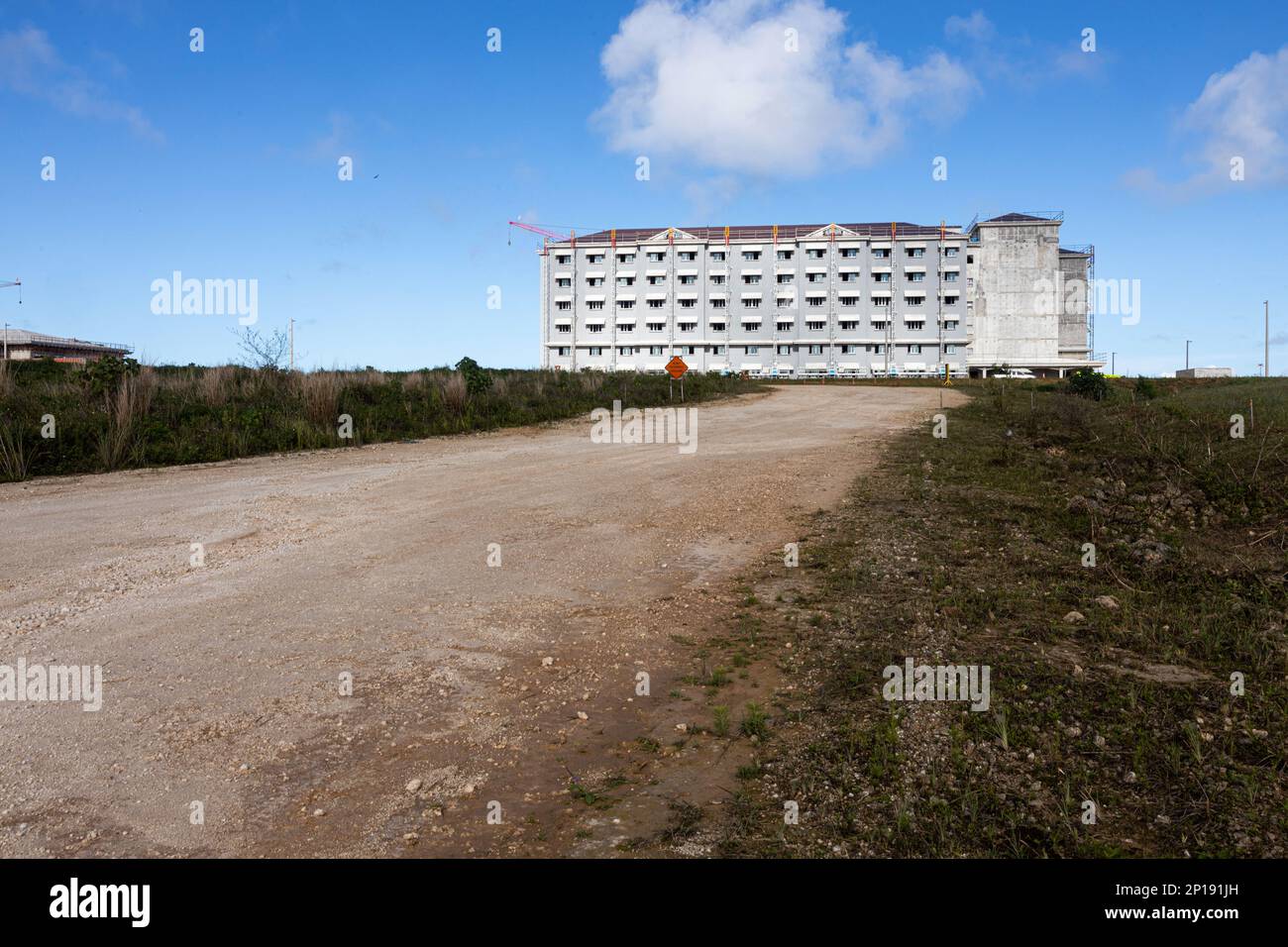 New barracks are built on the main cantonment site of Marine Corps Base ...