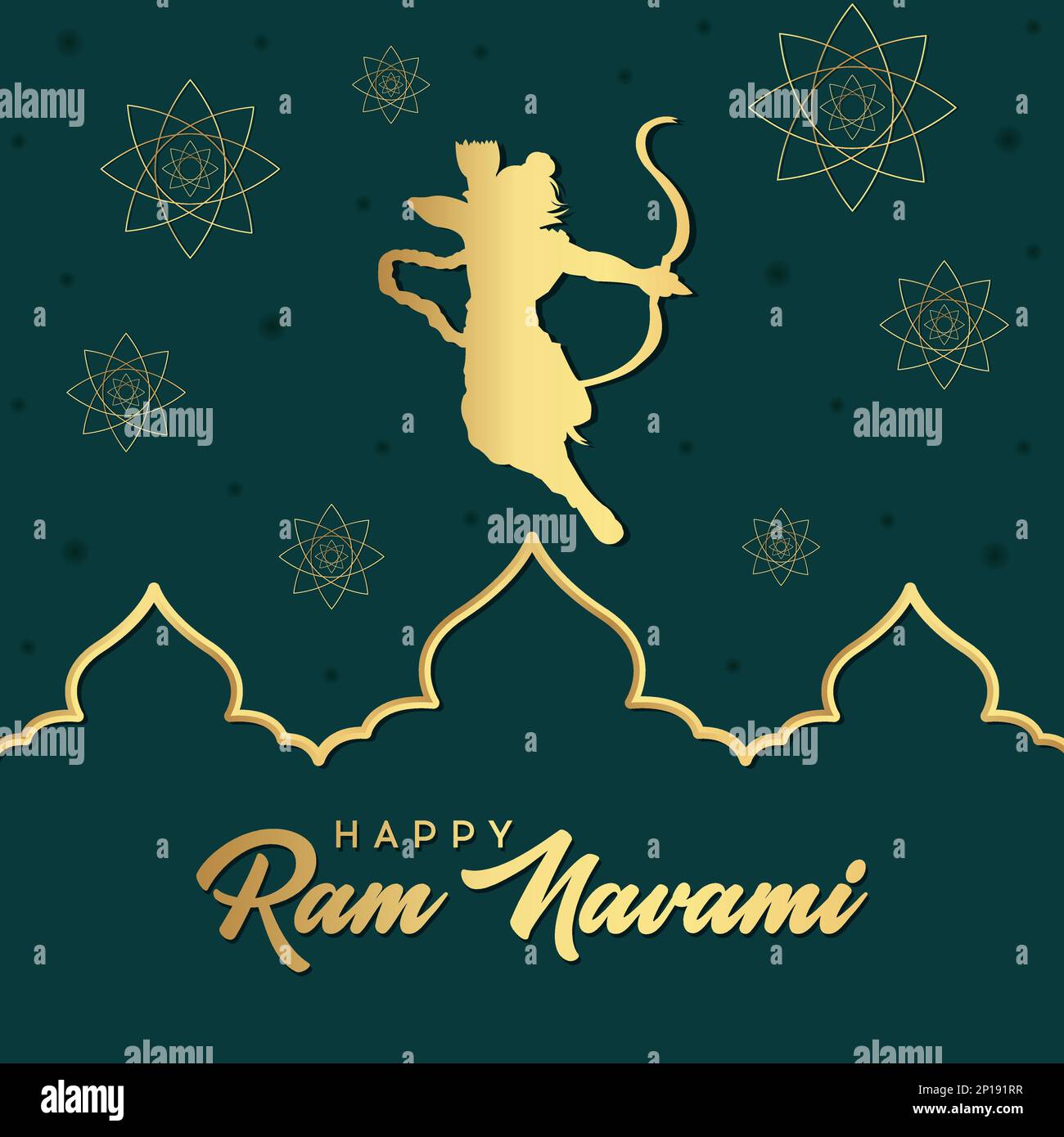 Shri ram navami bow Stock Vector Images - Alamy