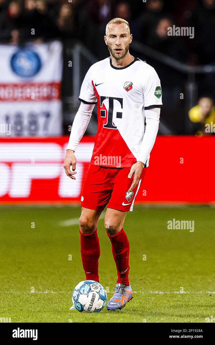 UTRECHT, 03-03-2023. Stadion Galgenwaard, Stadium of Utrecht. Dutch Eredivisie season 2022-2023 ...