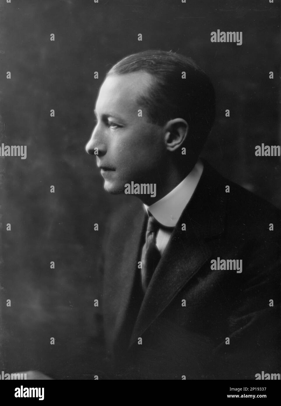Mr. Welsh, portrait photograph, 1917 Nov. 19 or Nov. 20 Stock Photo - Alamy