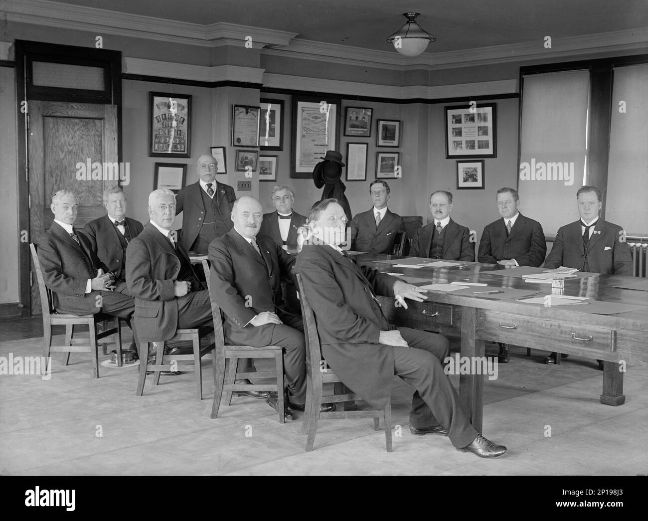 Labor Comm. of Council of Nat. Def. Heads: James O'Connell; W.B. Wilson ...
