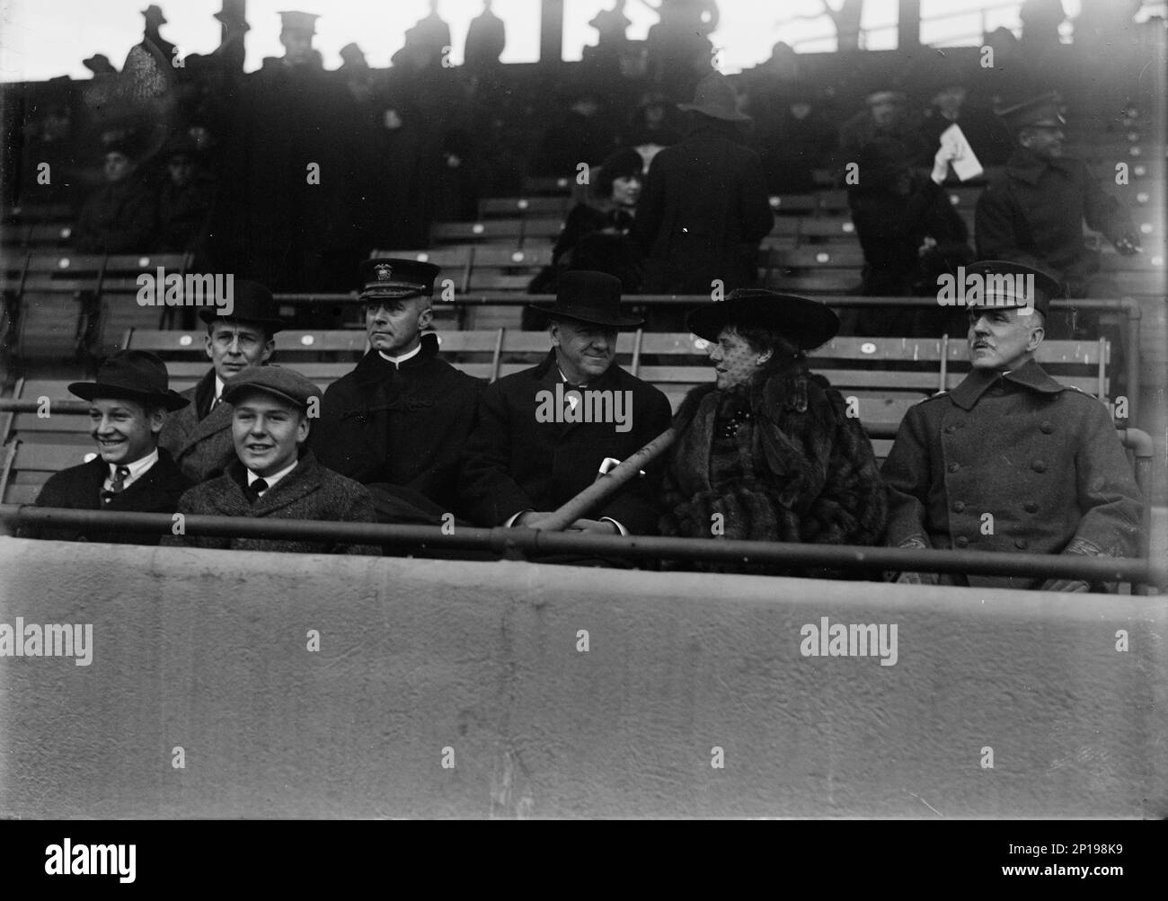 Marine Corps, U.S.N. Machine Gun Unit Demonstration at Ball Park ...