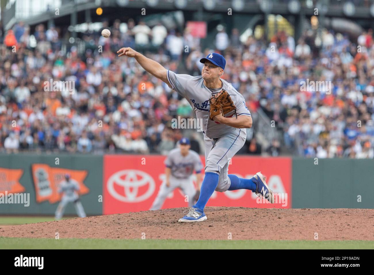 June 11, 2016: Los Angeles Dodgers Pitcher Joe Blanton (55) [4665 ...
