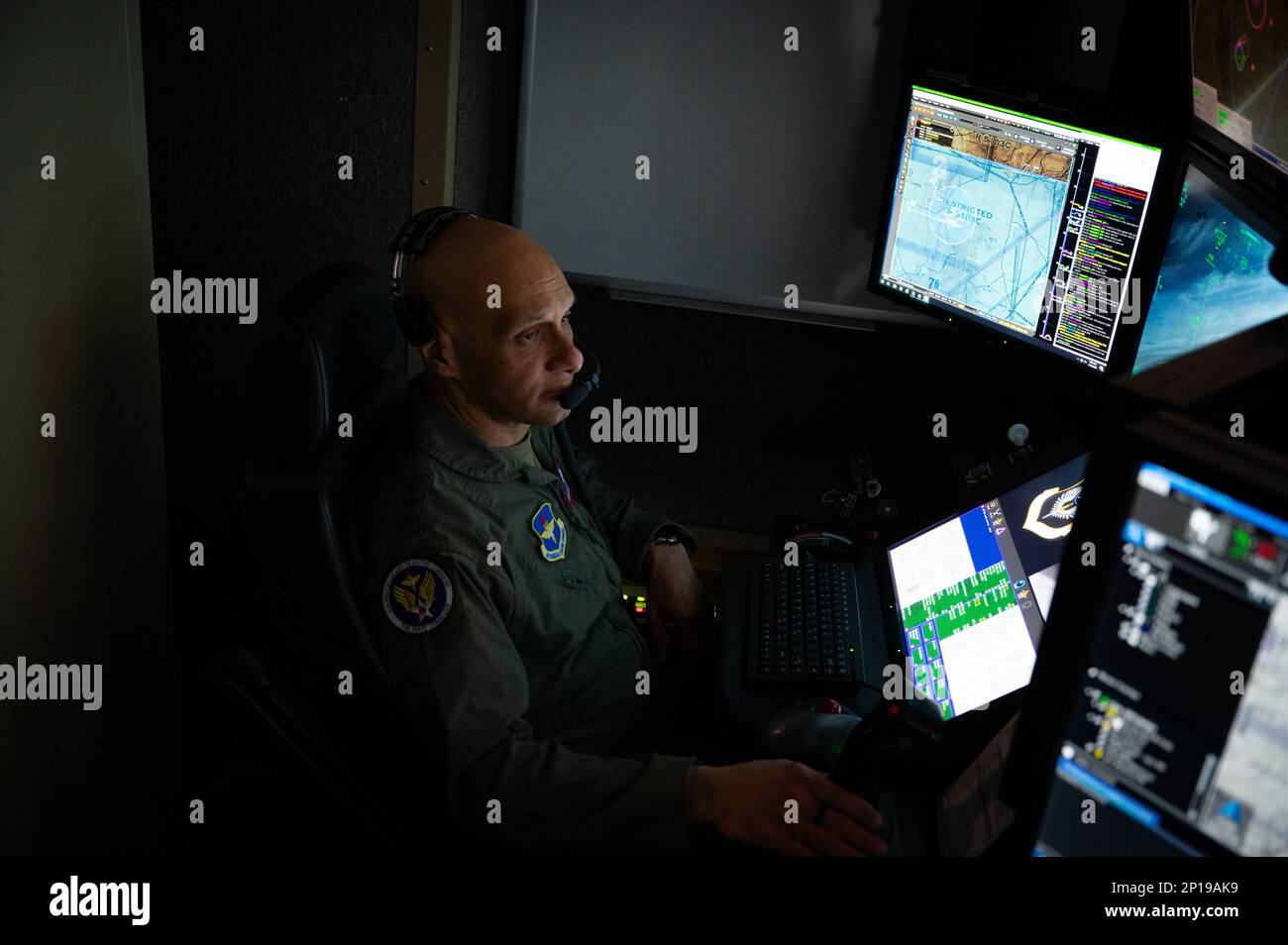 U.S. Air Force Lt. Gen. Brian Robinson, commander of Air Education and ...