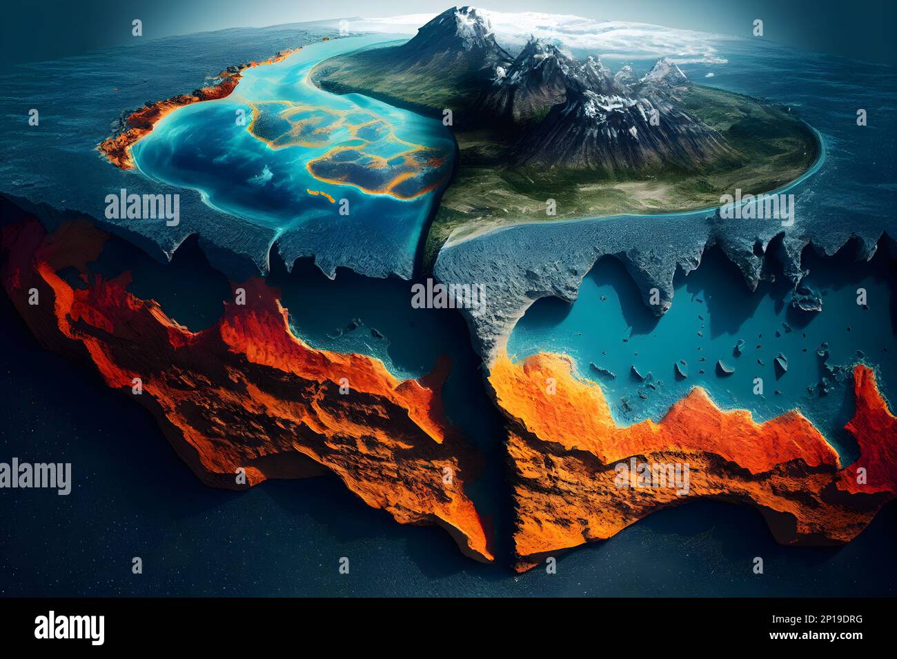 Geographic shift hi-res stock photography and images - Alamy