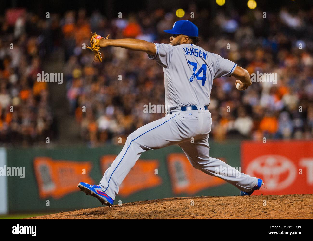June 10 2016 Los Angeles Dodgers Relief Pitcher Kenley Jansen 74