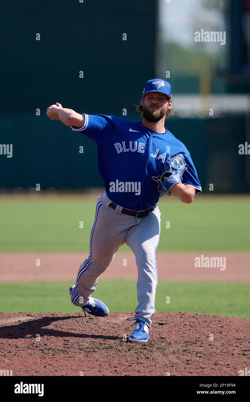 Toronto Blue Jays pitcher Matt Peacock (54) during a spring training ...