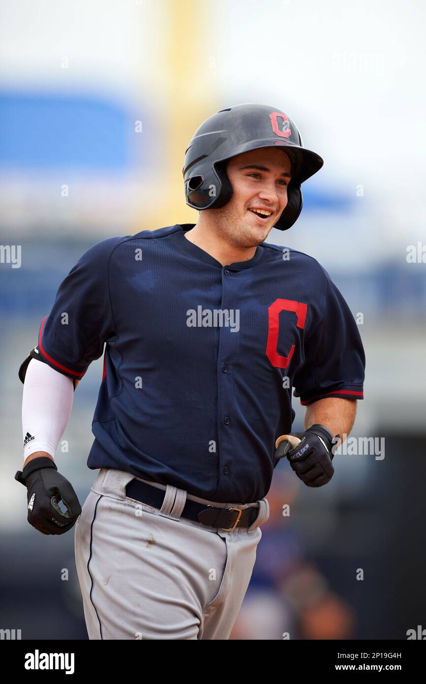 Joe Rizzo (6) Oakton High School in Oak Hill, Virginia runs the bases ...