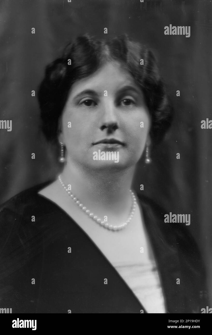 Stanton, Frank, Mrs., portrait photograph, 1913 Dec. 18 Stock Photo - Alamy