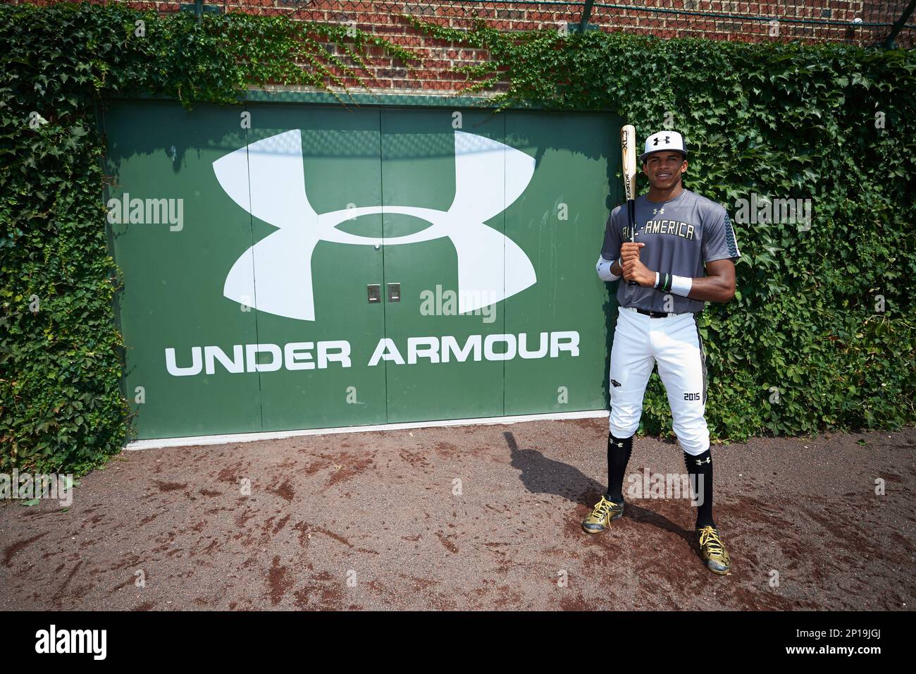 Delvin Perez (1) of International Baseball Academy in Loiza, Puerto ...