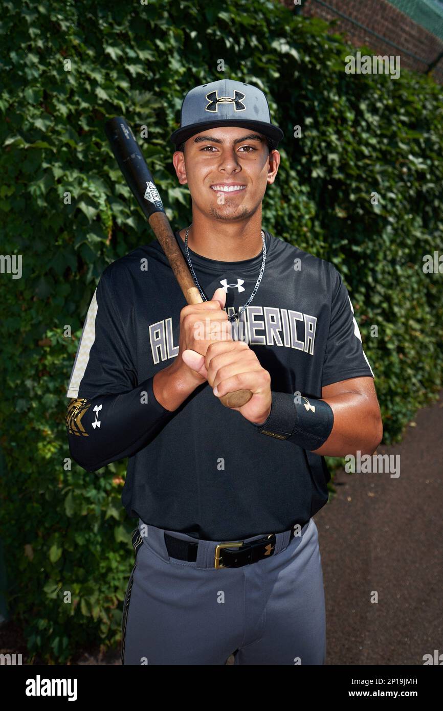 Carter Aldrete (6) of Monterey High School in Monterey, California ...