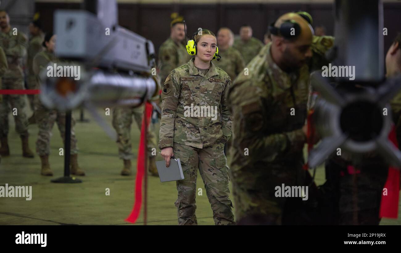 U.S. Air Force Airman 1st Class Paetyn Werner, 480th Fighter Generation ...