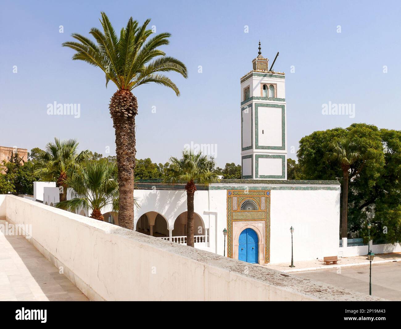 Entrance in Bardo National Museum, one of most important museums in the ...
