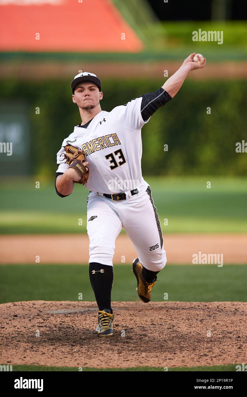 Jonathan Gettys (33) of Gainesville High School in Gainesville, Georgia ...