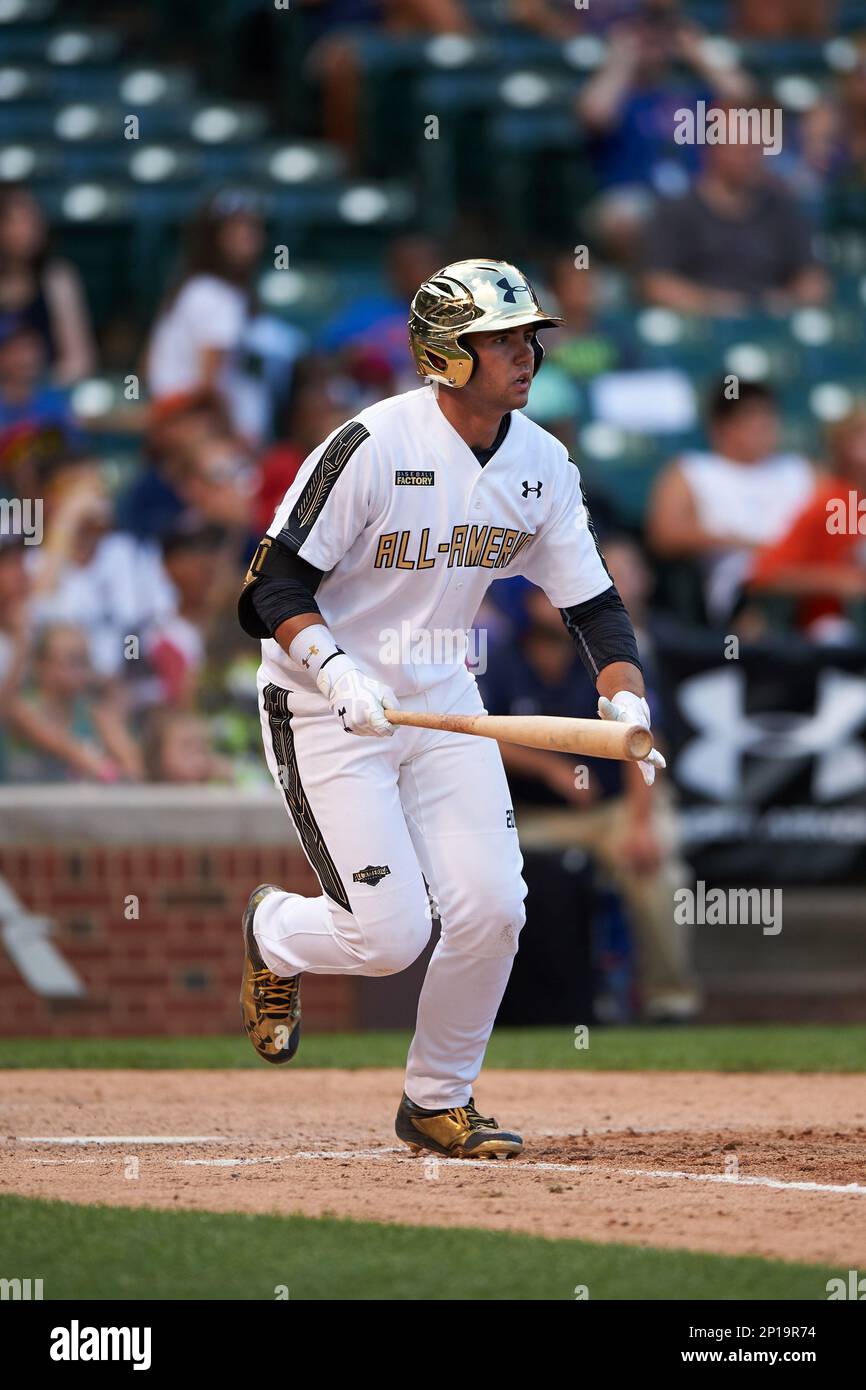 Alex Toral (10) of Archbishop McCarthy High School in Davie, Florida ...